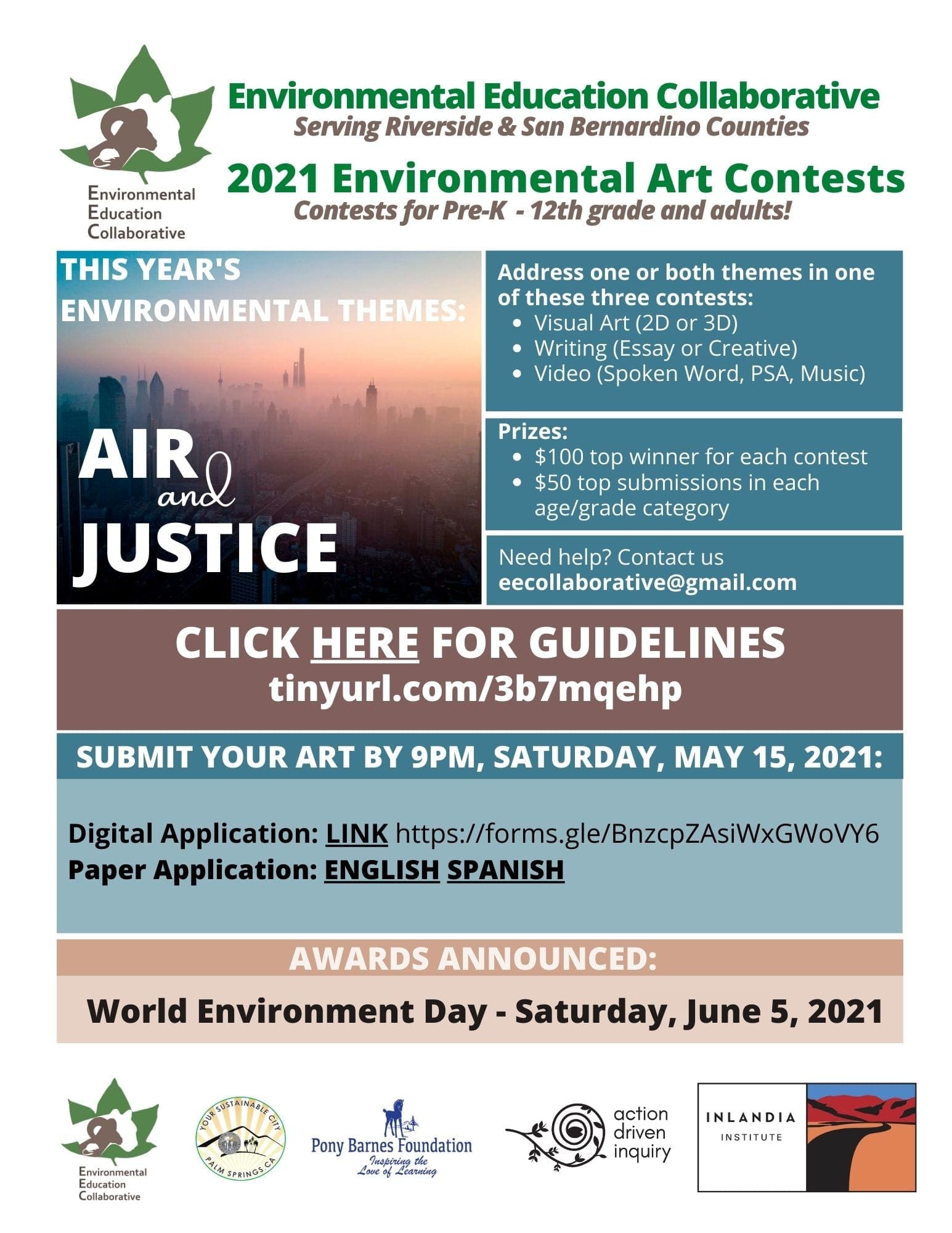 Art Contest 2021 | Environmental Education Collaborative